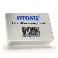 Otosil Ørepropper i silikone - 1 par - Med24.dk