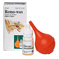 Remo-wax - Blødgør vokspropper i ørerne - Køb billigt hos Med24.dk