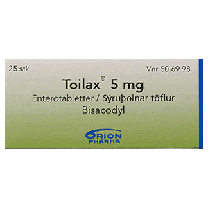 Toilax - 25 enterotabletter - Med24.dk