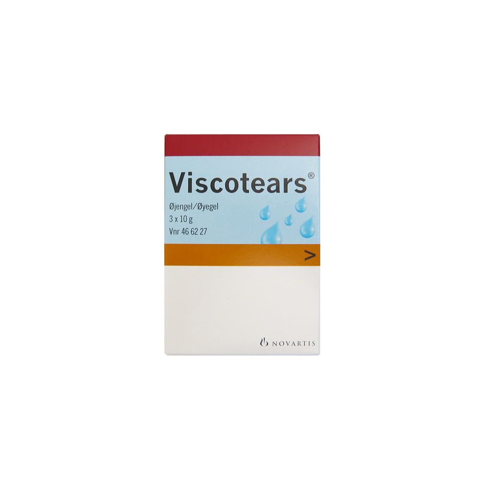 Viscotears øjengel 2 mg/g - 3x10 g - Med24.dk