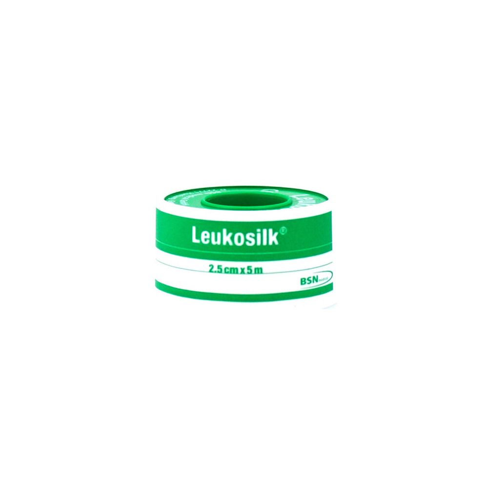 Leukosilk Tape 2,5 cm x 5 m - 1 stk. - Med24.dk