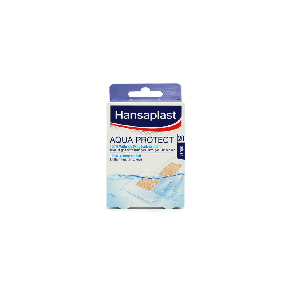 Hansaplast Aqua Protect - 20 stk. - Med24.dk