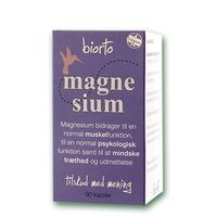 Magnesium → kapsler med tilskud af bl.a. citrat fra Biosym, Solaray & Puori