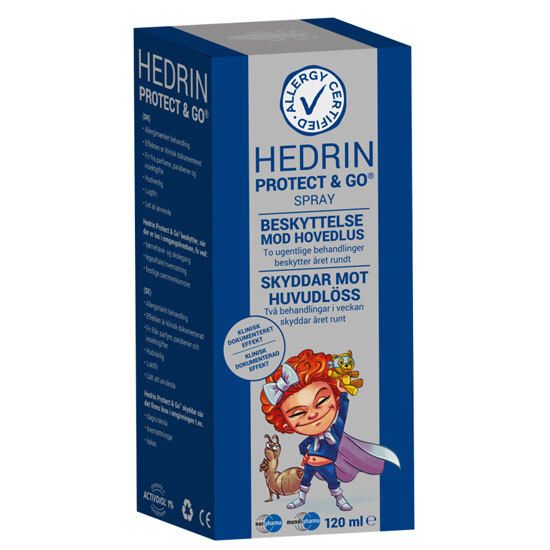 Hedrin Protect & Go - 120 ml - Med24.dk