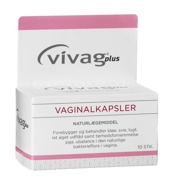 Køb Vivag Plus Vaginalkapsler billigt hos med24.dk | Hurtig levering!
