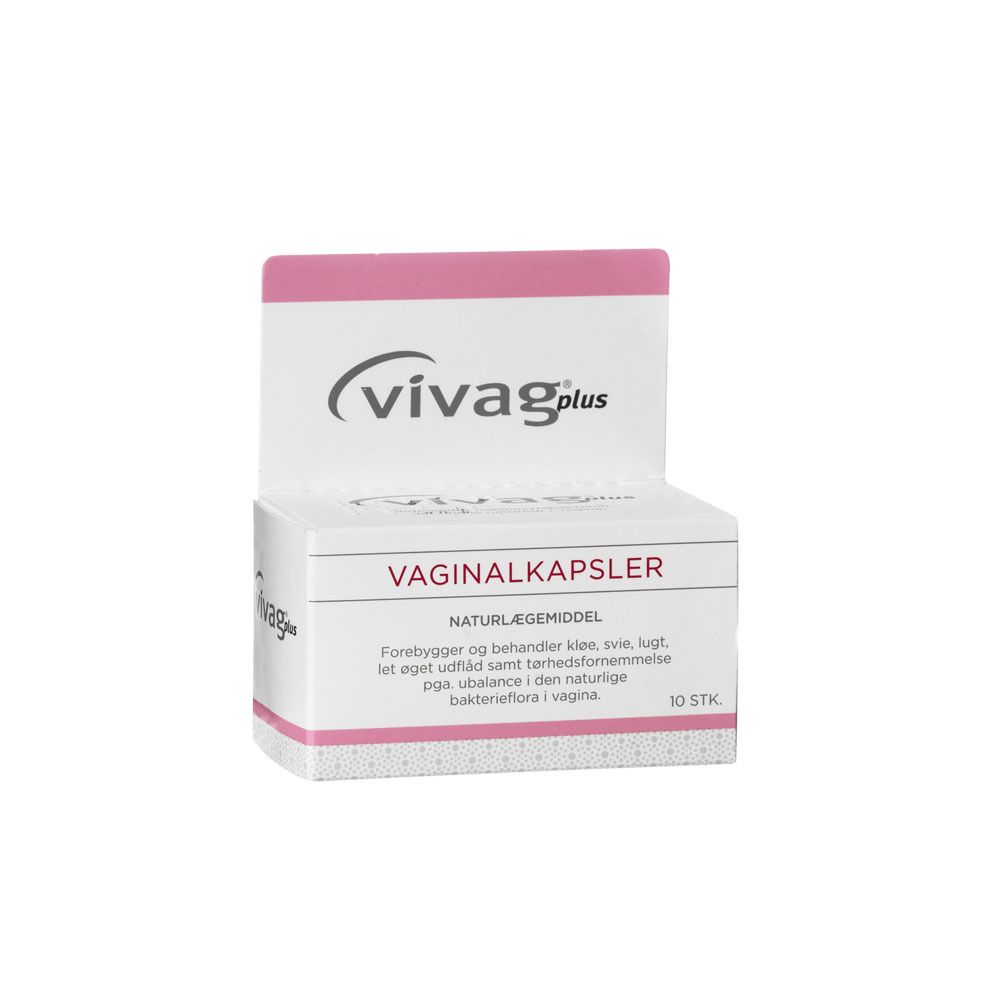 Køb Vivag Plus Vaginalkapsler billigt hos med24.dk | Hurtig levering!