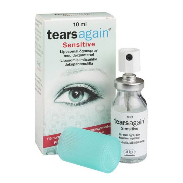 Tearsagain Sensitive, øjenspray - 10 ml - billigt hos Med24.dk