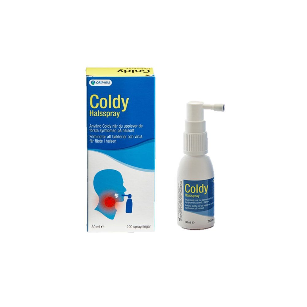 Køb Coldy Halsspray - 30 ml - billigt hos Med24.dk