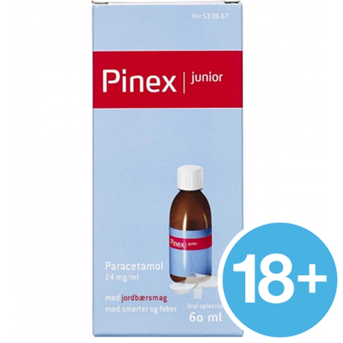 Pinex oral opl. 24 mg/ml - 60 ml - Med24.dk