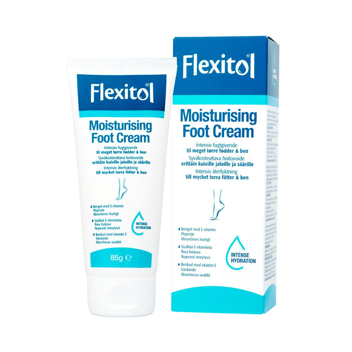Flexitol Fugtgivende Fodcreme - 85 g - Køb hos Med24.dk