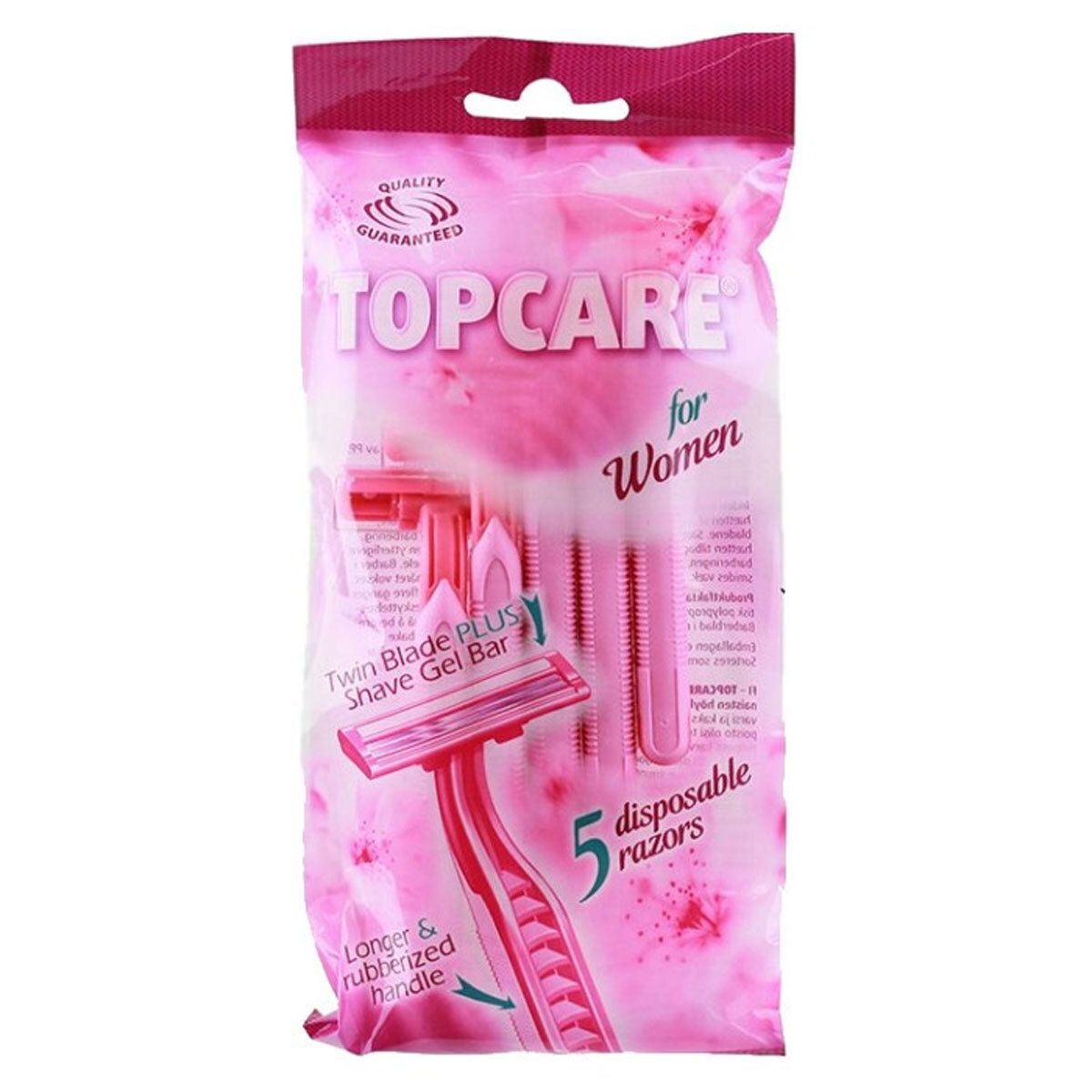 Topcare Razor - Woman - 5 stk - Køb hos Med24.dk