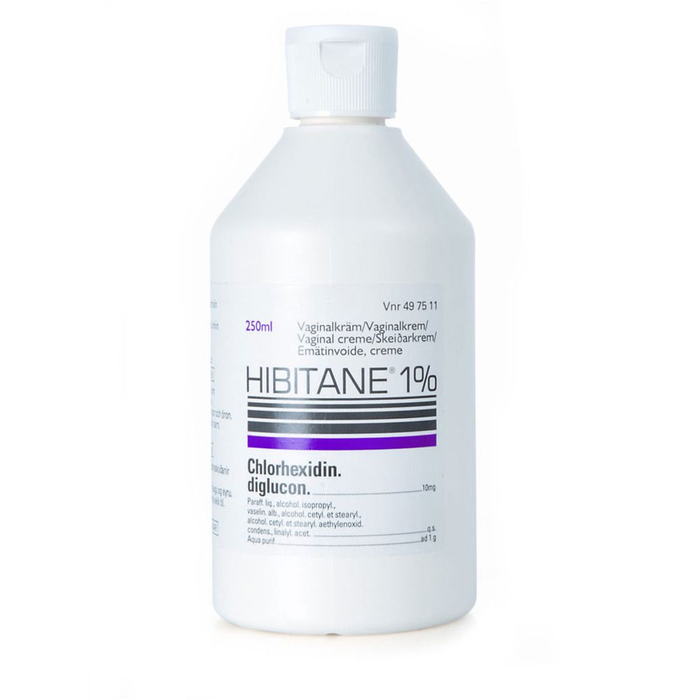 Hibitane 1% vaginalcreme - 250 ml - Køb hos Med24.dk
