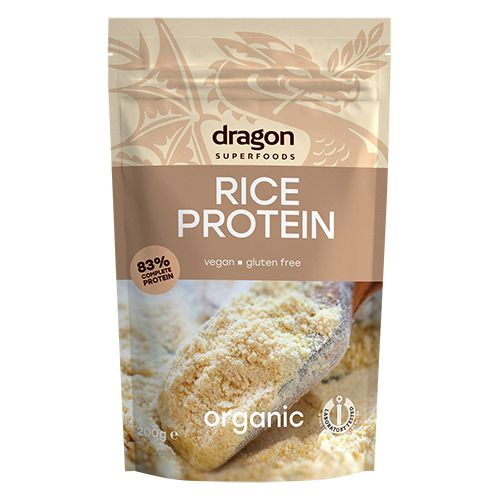 Dragon Superfoods Risprotein 83% protein Ø - 200 g - Med24.dk