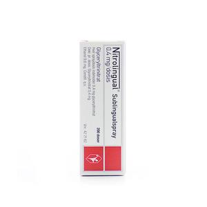 Nitrolingual Sublingualspray 0,4 mg/dosis - Med24.dk