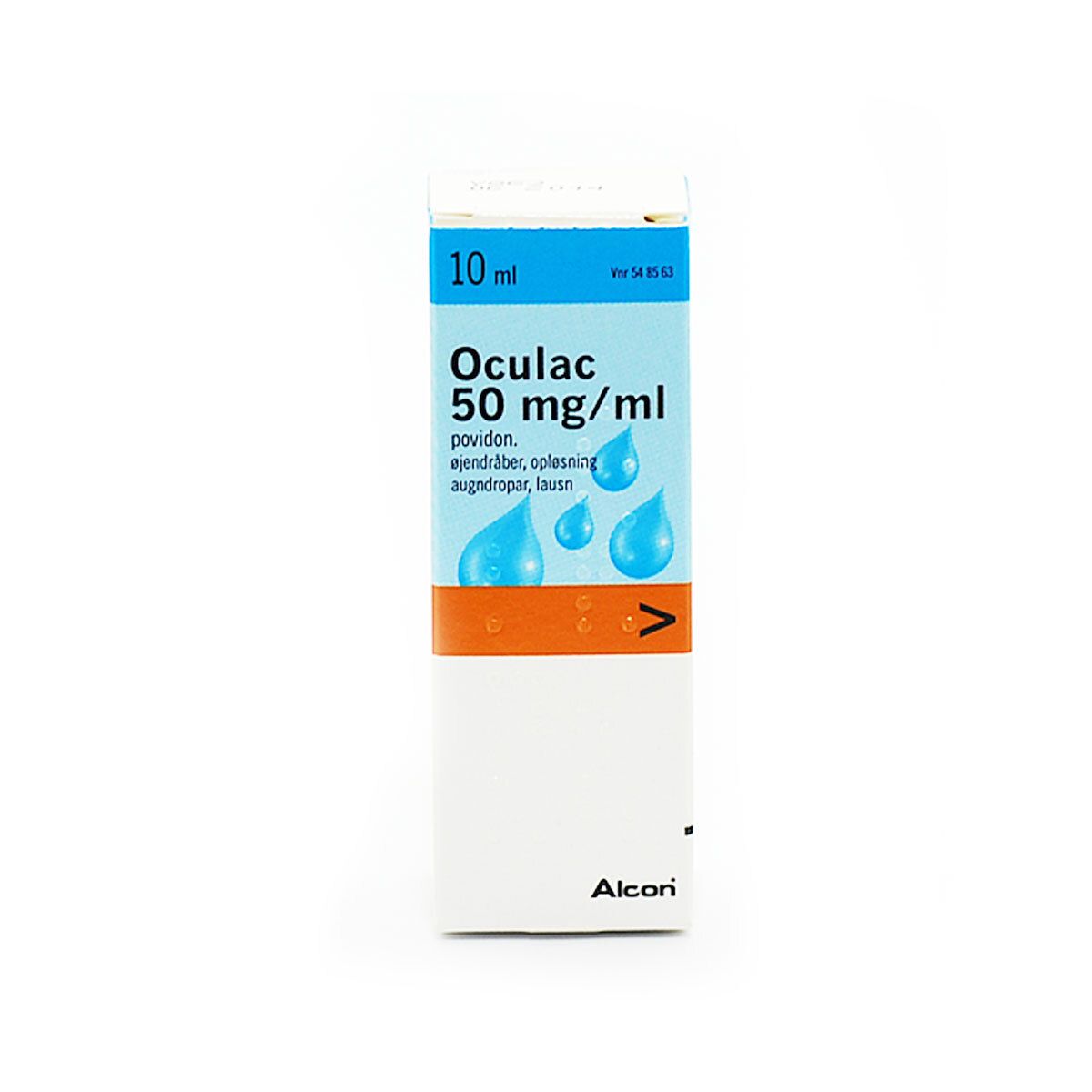 Oculac Øjendråber 50 mg/ml - 10 ml - Køb hos Med24.dk
