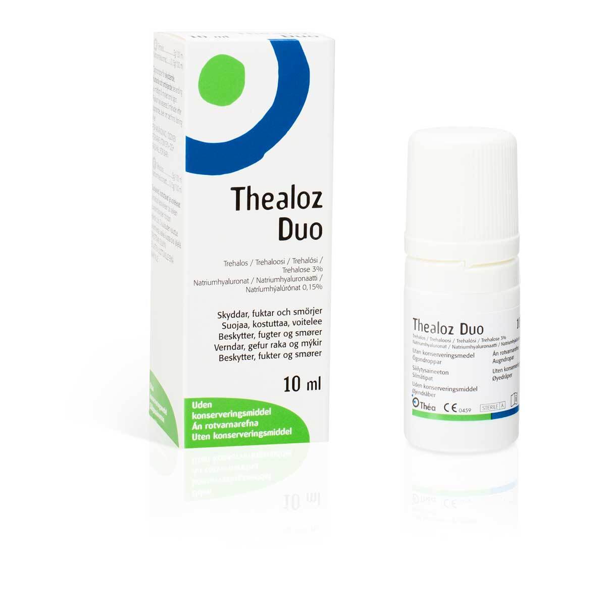 Thealoz Duo Øjendråber - 10 ml - Med24.dk