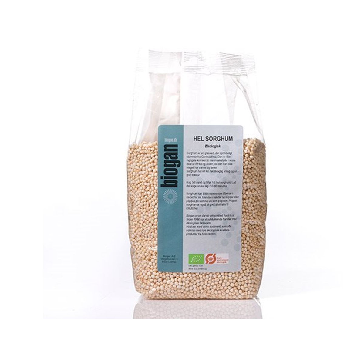 Biogan Sorghum hel Ø - 500 g - Med24.dk