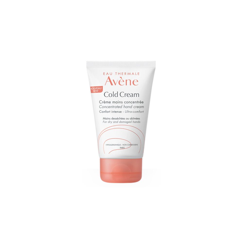 Køb Avène Cold Cream Hand Cream 50 ml billigt hos Med24.dk