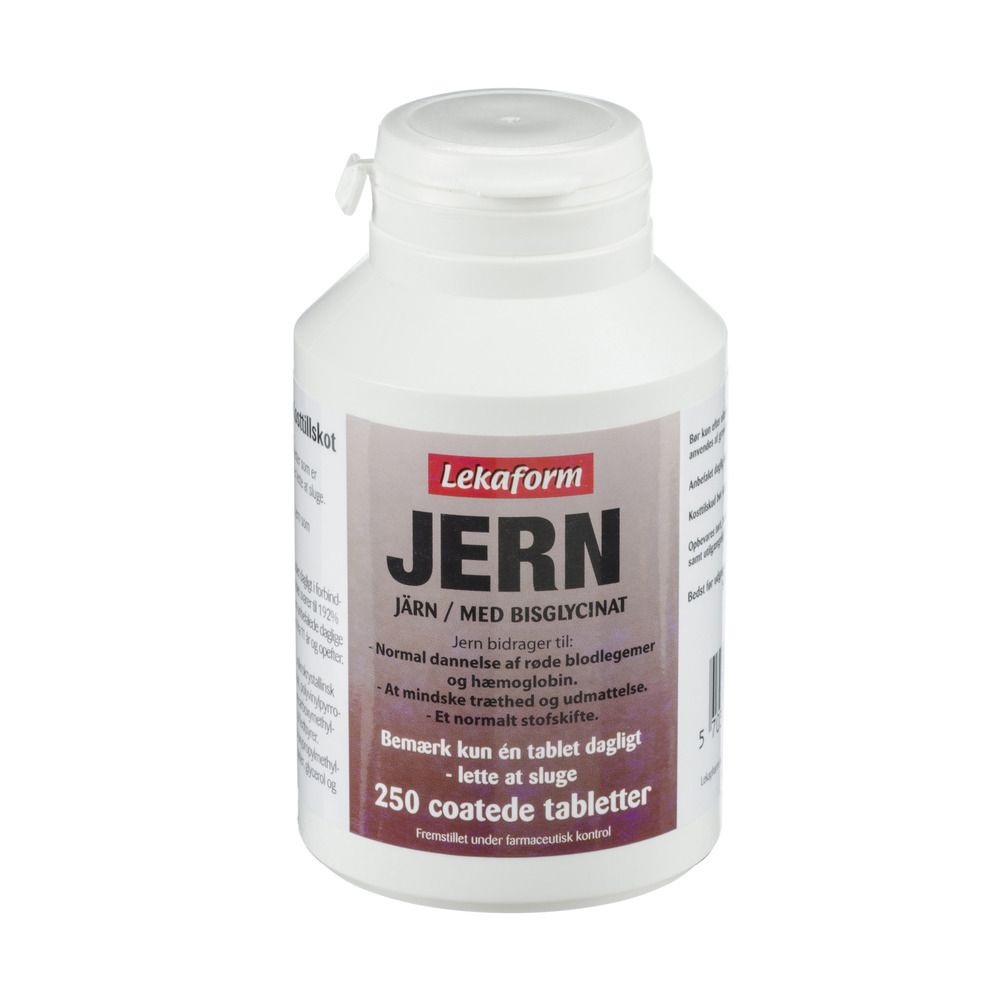 Køb Lekaform Jern tabletter billigt hos Med24.dk