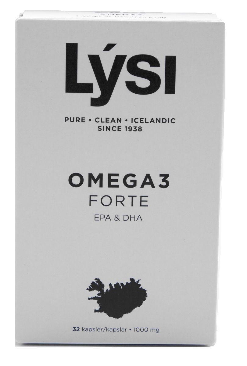 Køb Lýsi Omega-3 Forte billigt hos Med24.dk