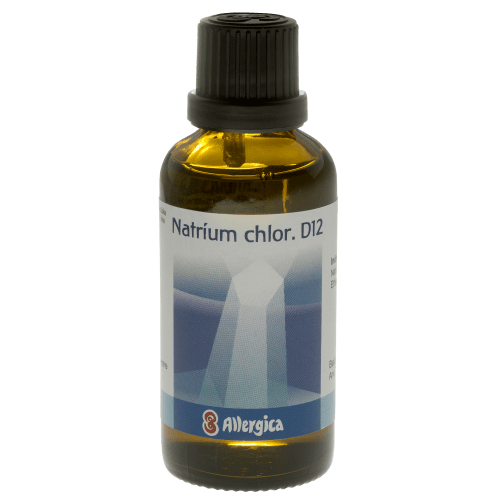 Køb Allergica Natrium chlor. D12 50 ml billigt hos Med24.dk