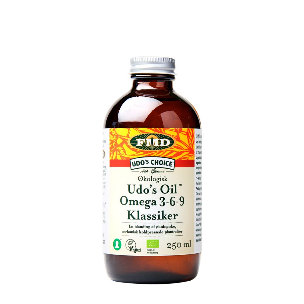 Køb Udo's Choice Ultimate Oil Blend 250 ml billigt hos Med24.dk