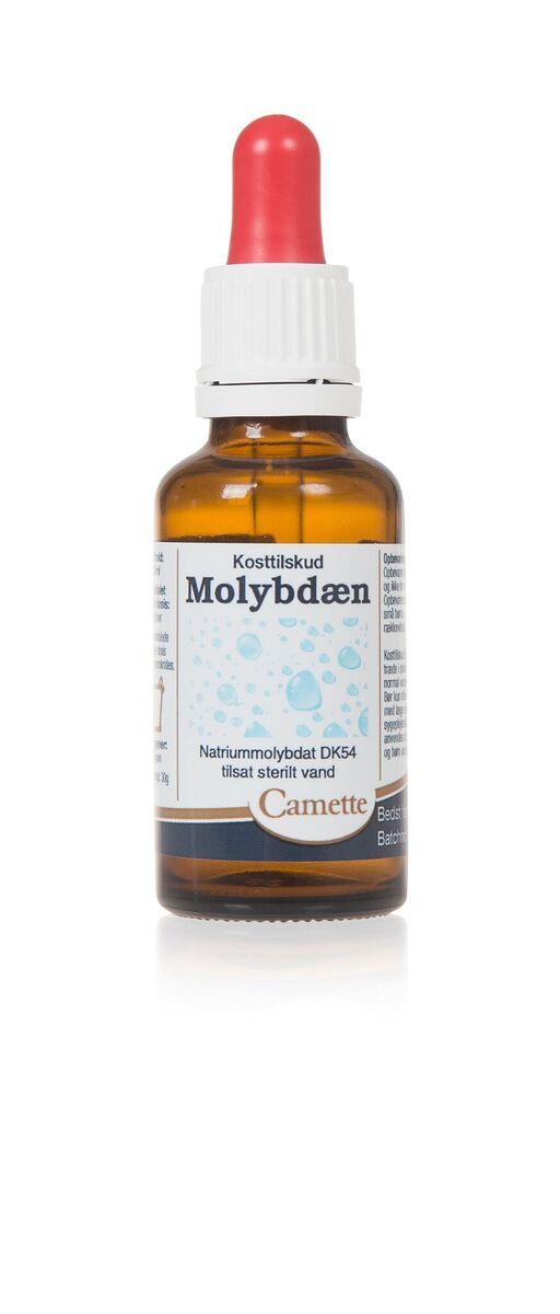 Camette Molybdæn Natriummolybdat - 30 ml. - Med24.dk