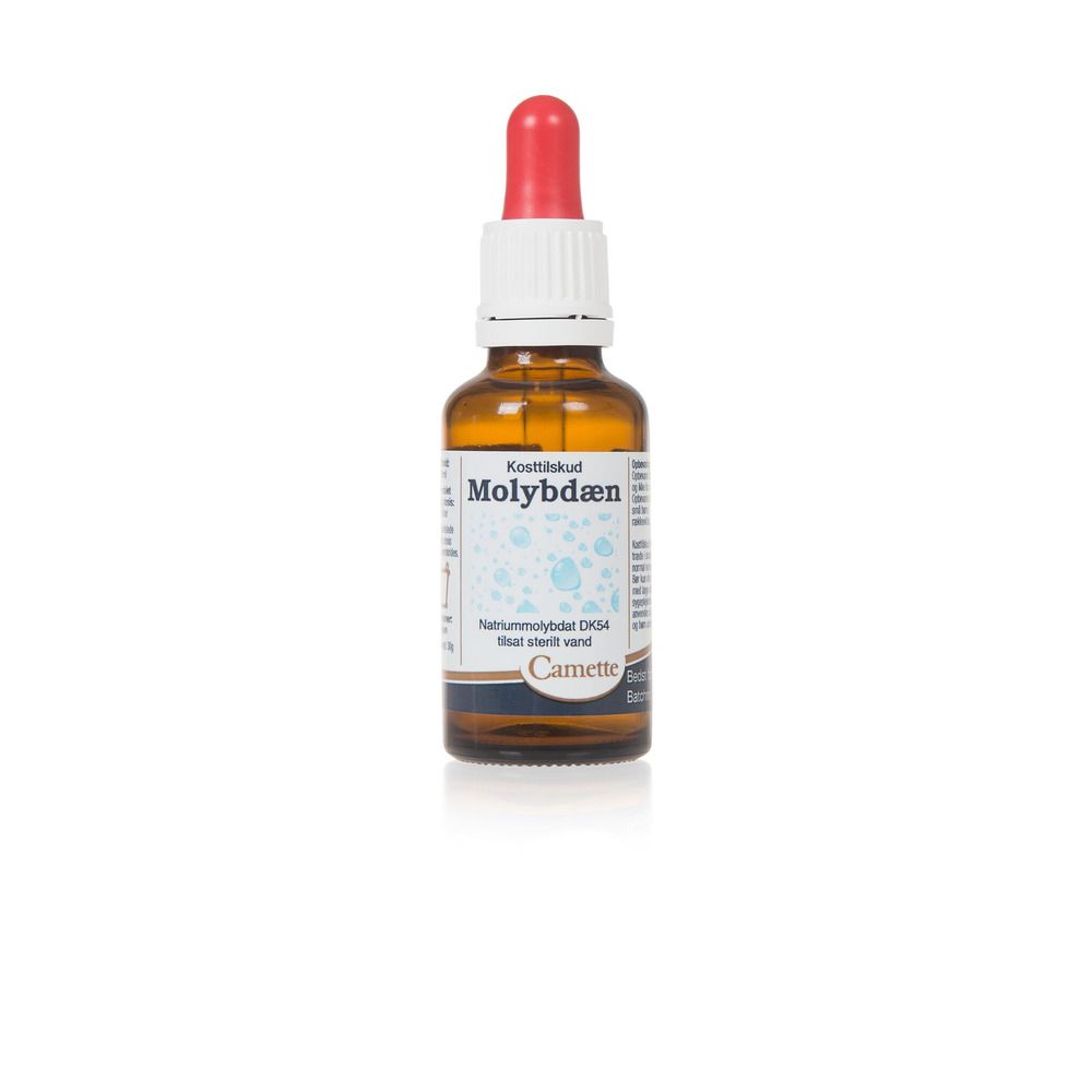 Camette Molybdæn Natriummolybdat - 30 ml. - Med24.dk
