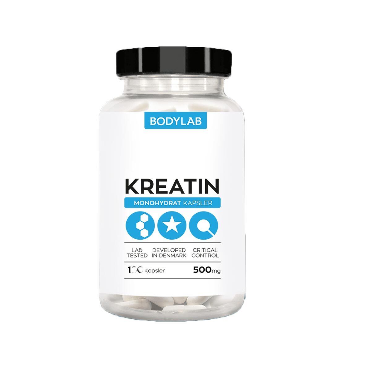 Bodylab kreatin kapsler - 180 stk - Med24.dk