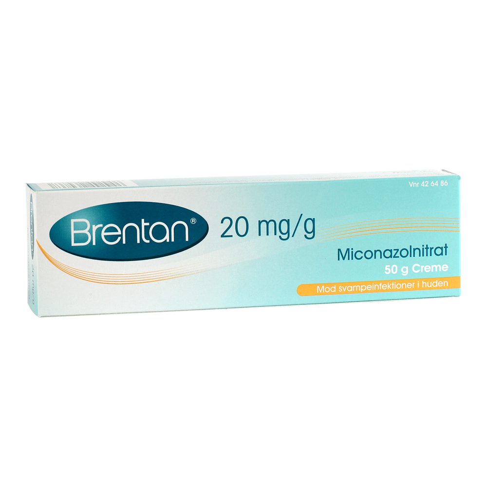 Brentan creme 20 mg/ml - 50 g - Med24.dk