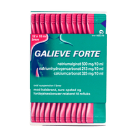 Galieve - Lægemiddel mod halsbrand og sure opstød - Køb i dag