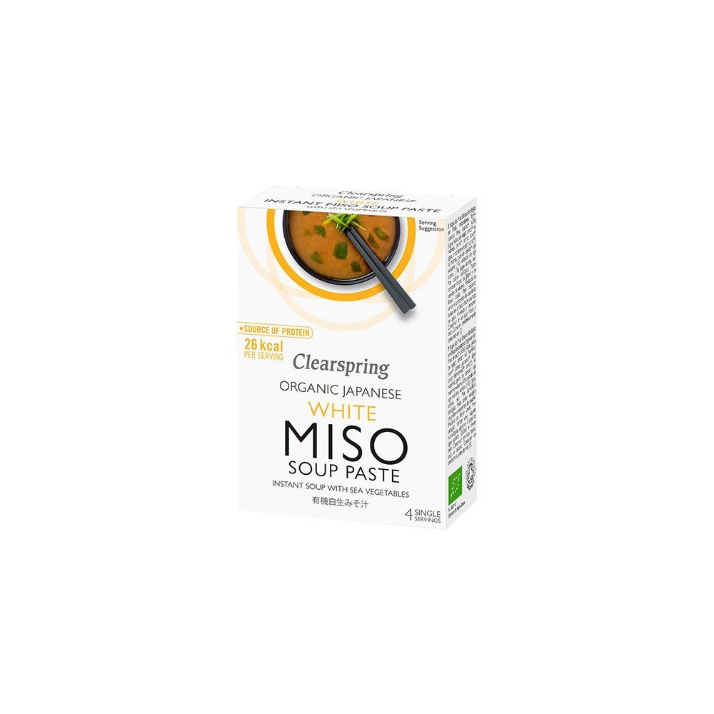 Køb Clearspring Instant Miso Soup Paste 60g billigt hos Med24.dk