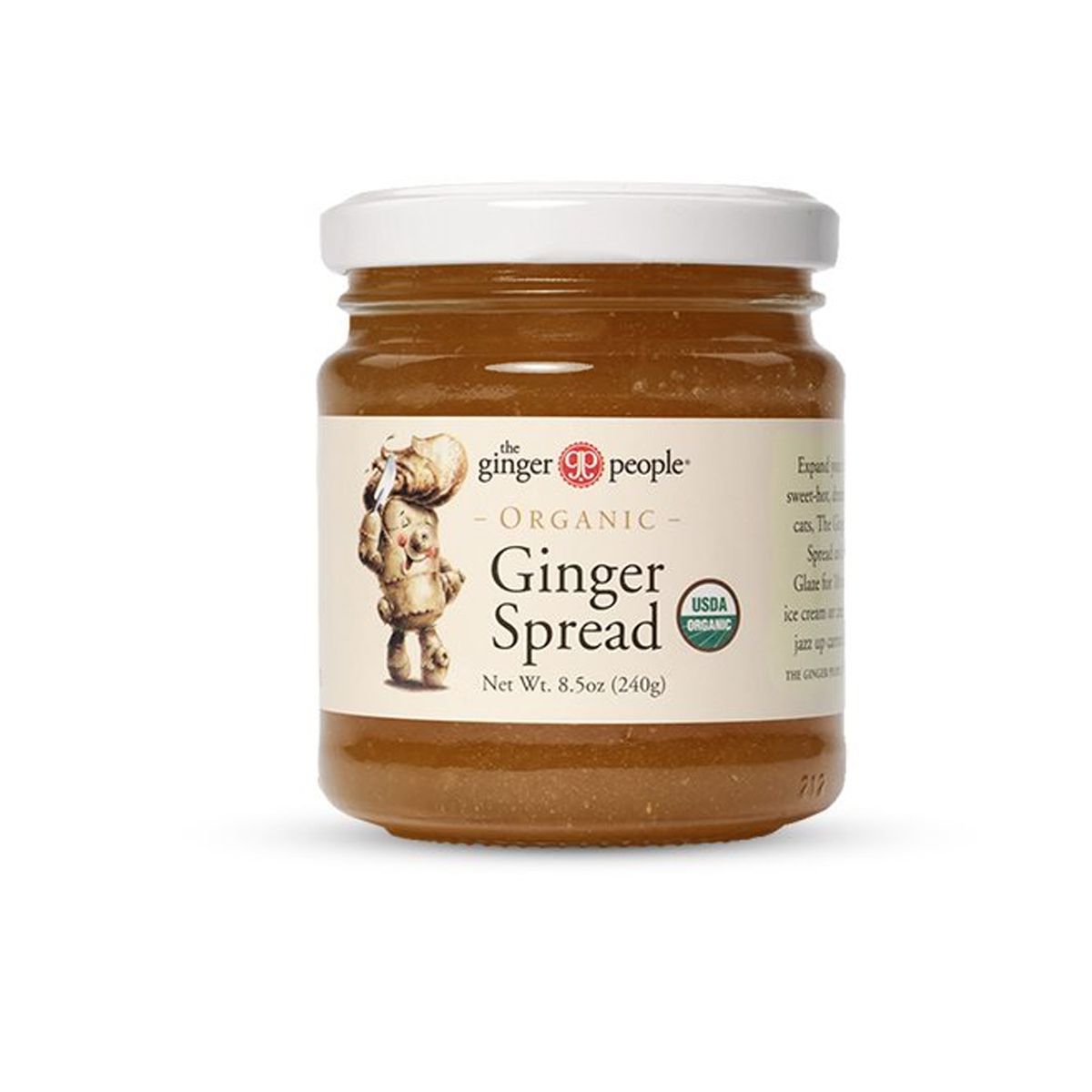 The Ginger People Ginger Spread Ø - 240 g - Med24.dk