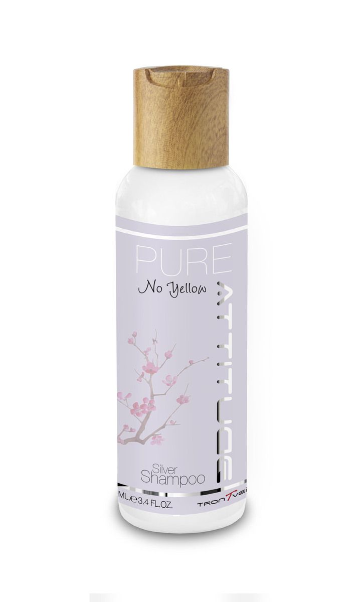 Køb Pure No More Yellow Attitude Shampoo 100ml billigt hos Med24.dk