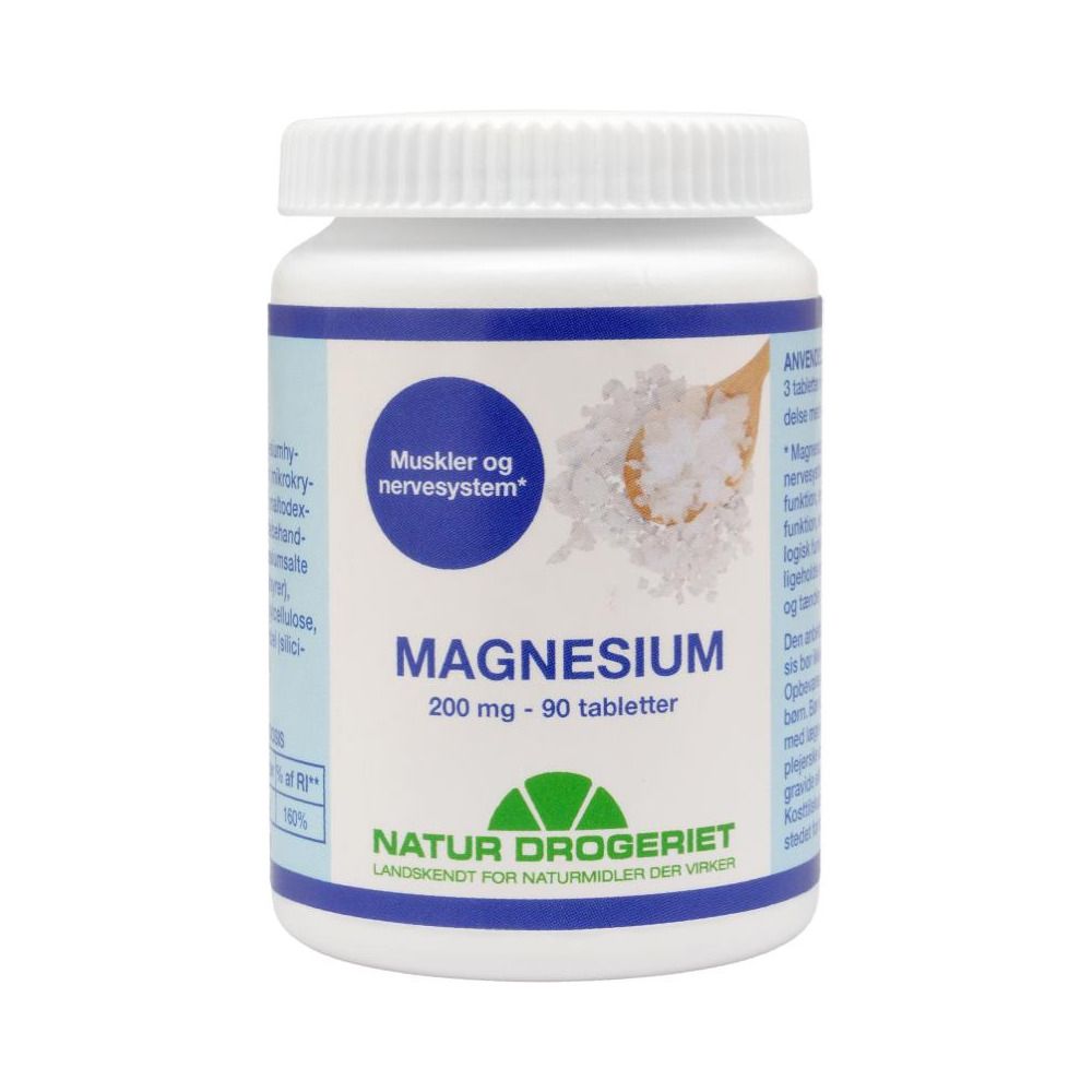 Køb Natur-Drogeriets Magnesium kosttilskud billigt hos Med24.dk