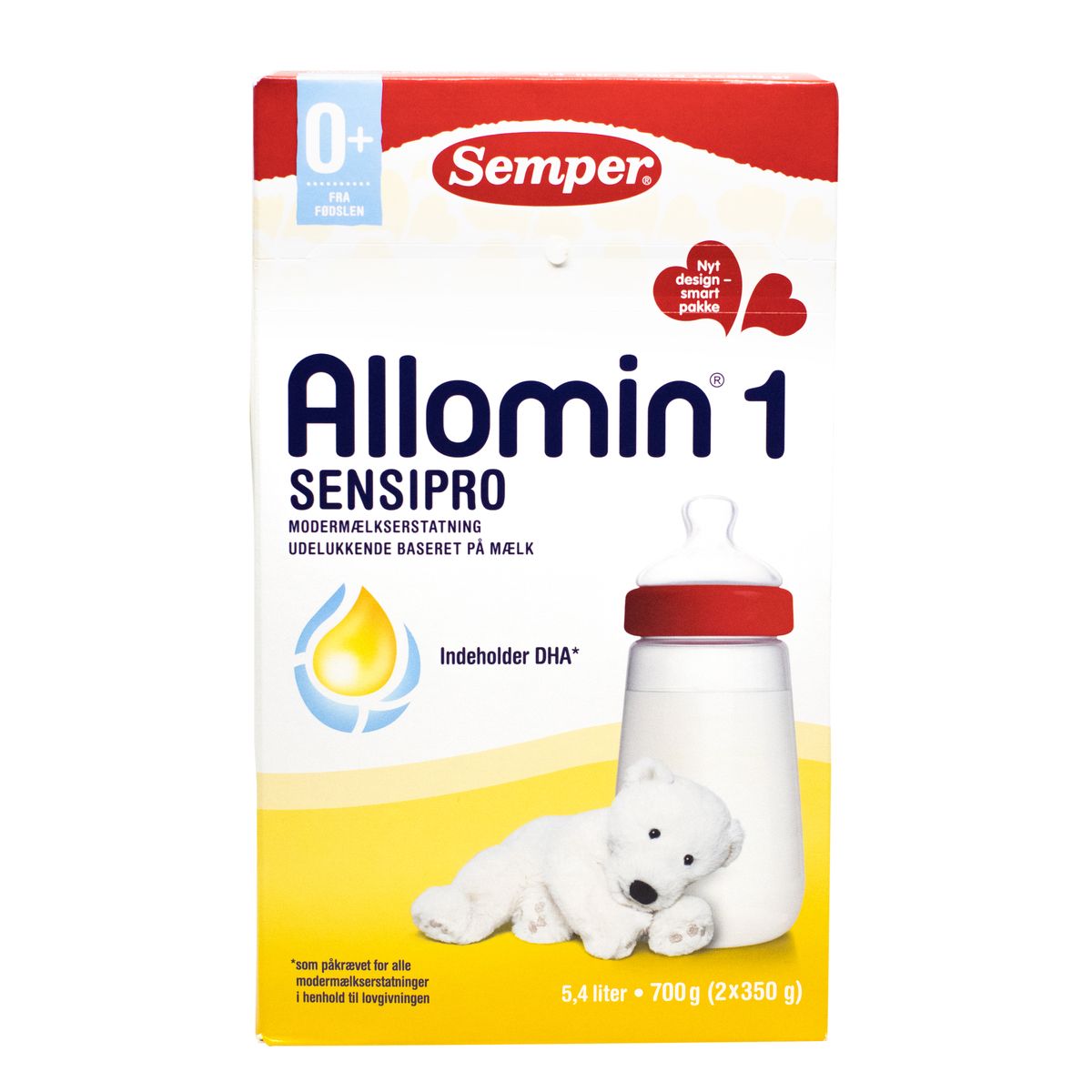 Allomin 1 syrnet - sensipro - 0 mdr + - 700g - Med24.dk