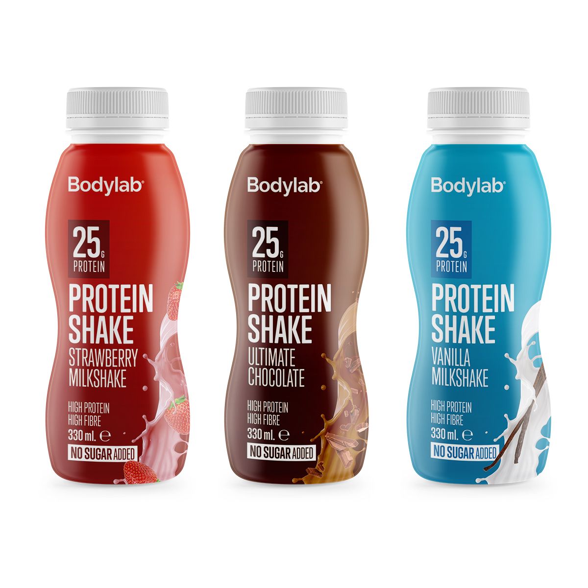 Køb Bodylab Protein shake - Forskellige Smagsvarianter - 330 ml