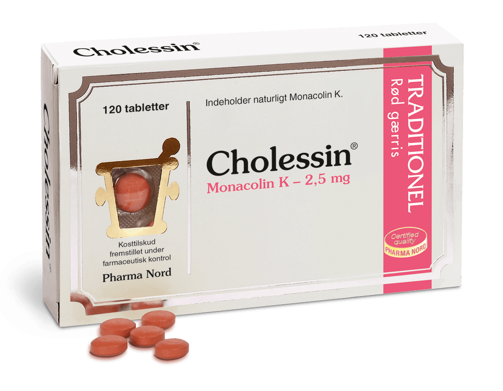 Køb Pharma Nord Cholessin (rød gærris) - billigt hos Med24.dk