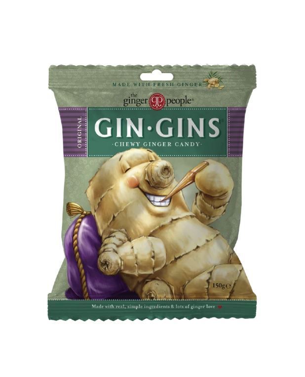The Ginger People original GIN-GINS -150 g - Med24.dk