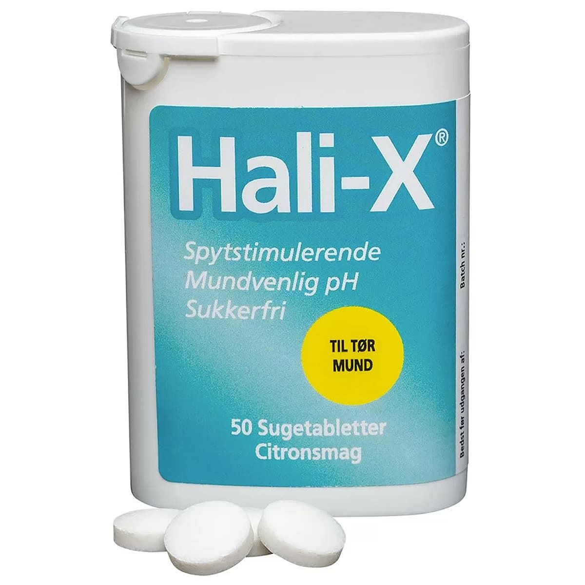 Køb Hali-X - 50 sugetabletter - billigt hos Med24.dk
