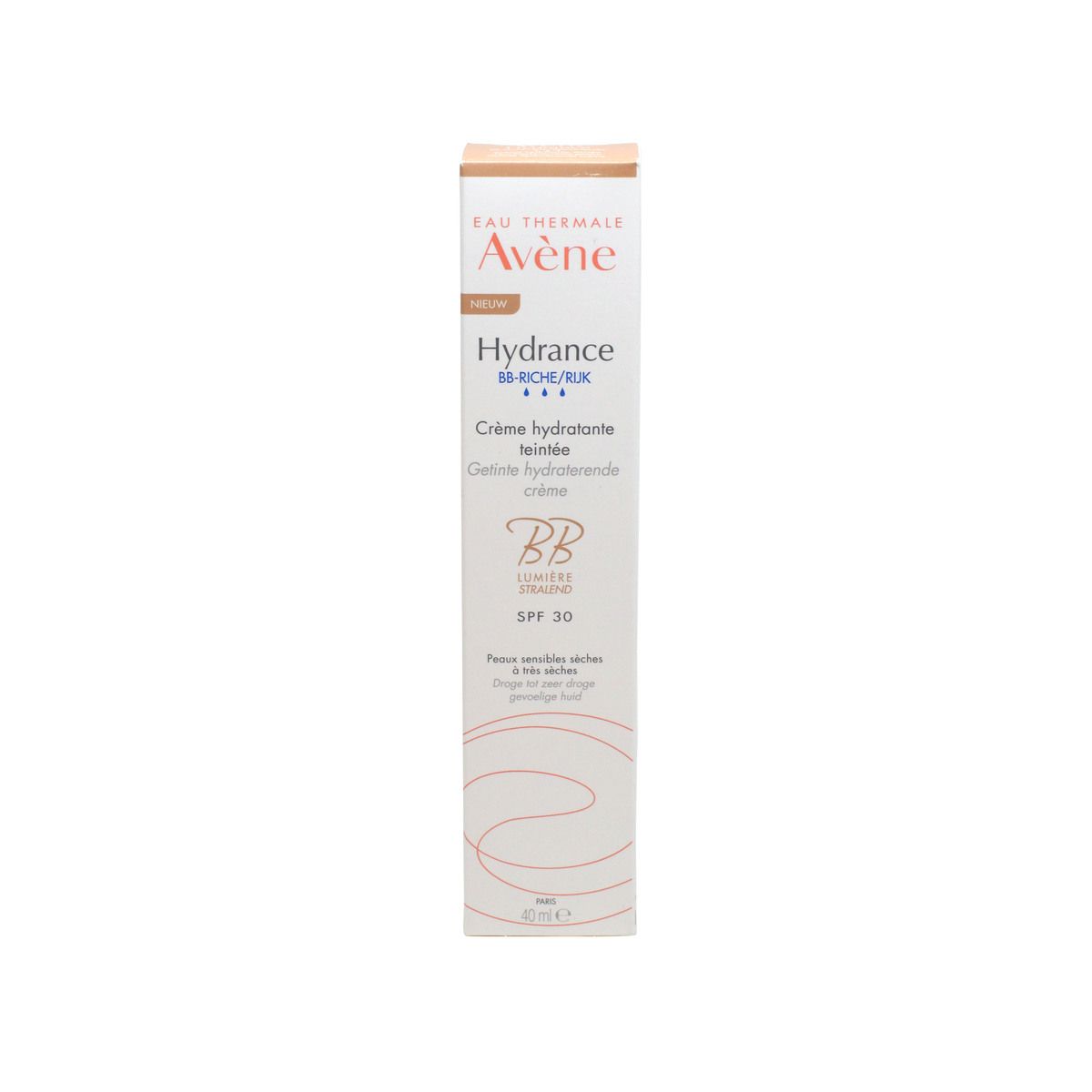 Køb Avène Hydrance BB Cream Rich SPF30 40ml billigt hos Med24.dk
