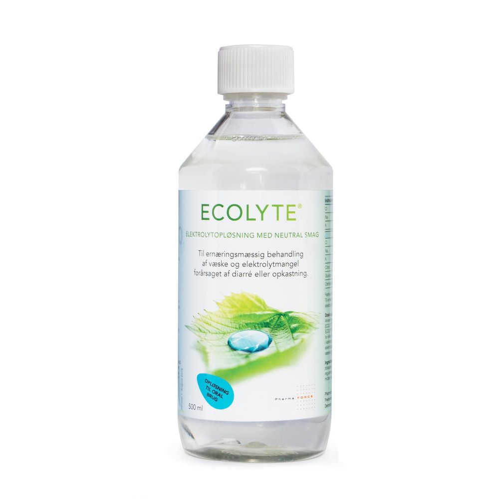 Køb Ecolyte neutral - 500 ml - billigt hos Med24.dk