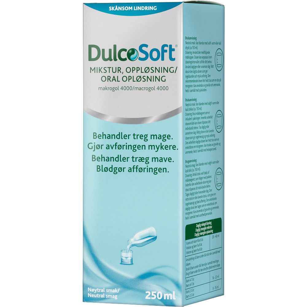 Dulcosoft - 250 ml - Køb billigt hos Med24.dk
