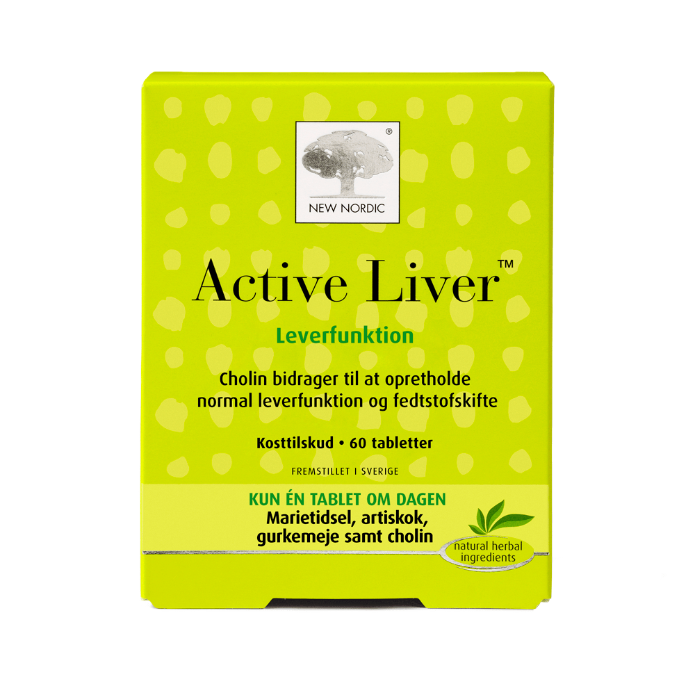 Køb New Nordic Active Liver - 60 tabl. - billigt hos Med24.dk