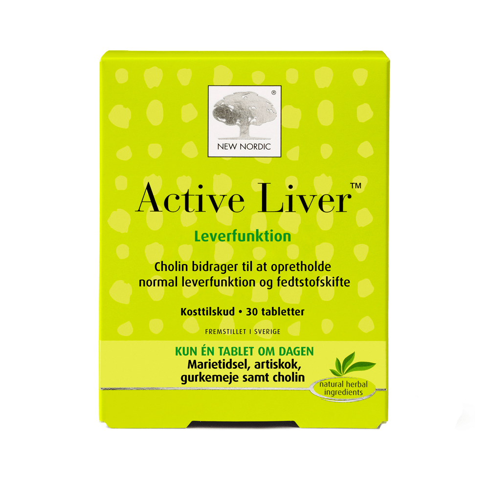 Køb New Nordic Active Liver - 30 tabl. - billigt hos Med24.dk