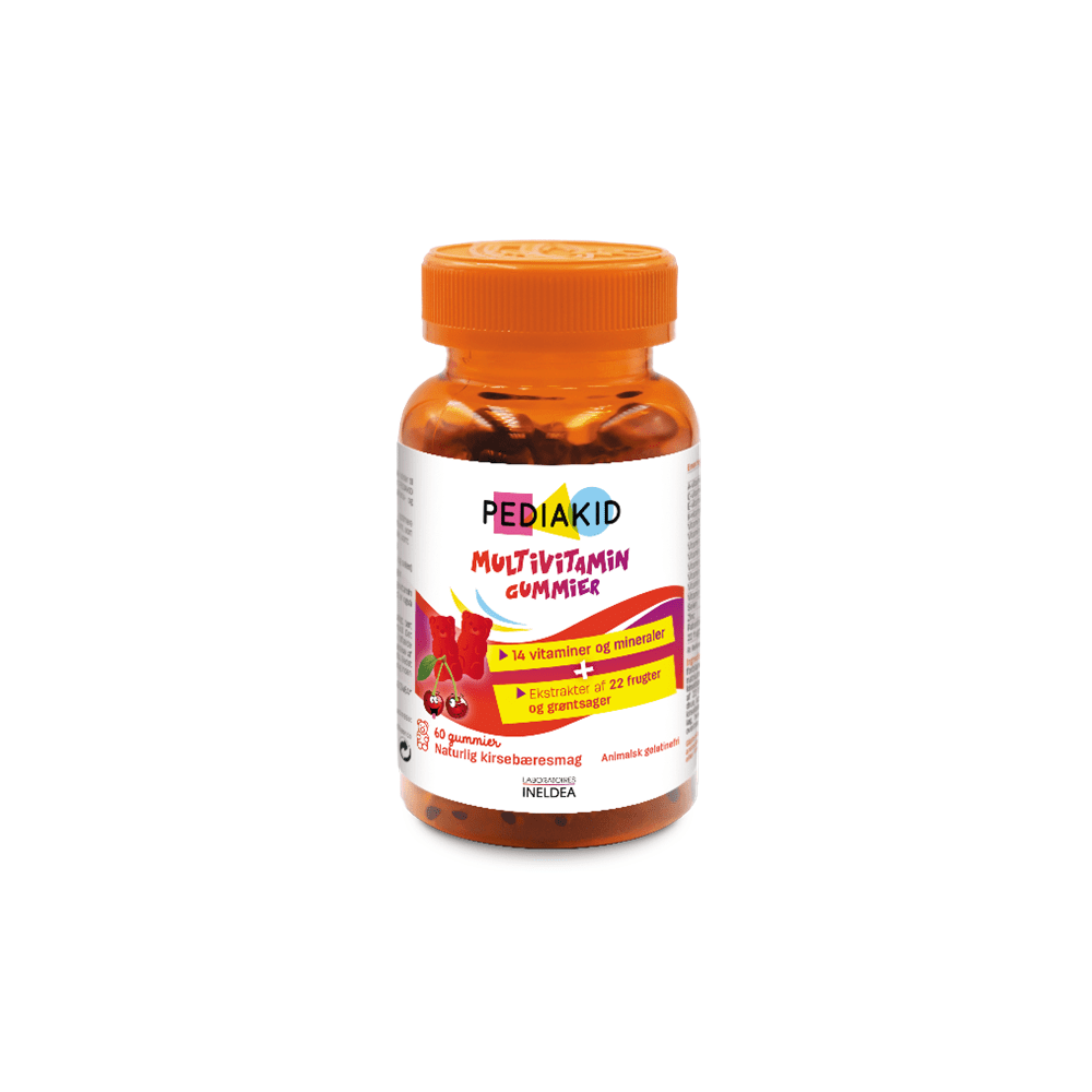 Køb Pediakid Multivitamin Gummies - 60 stk. hos Med24.dk