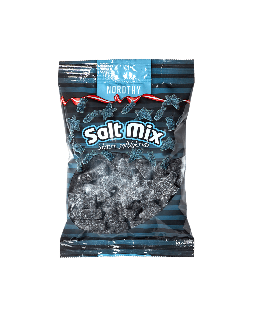 Køb Nordthy Salt Mix Lakrids - 170 g billigt hos Med24.dk