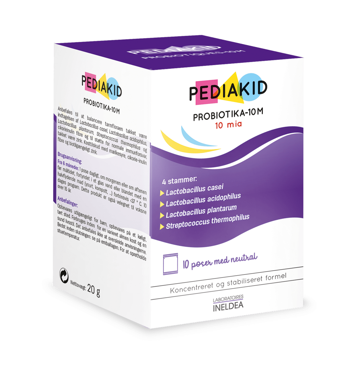 Køb Pediakid Probiotika 10M til en skarp pris hos Med24.dk