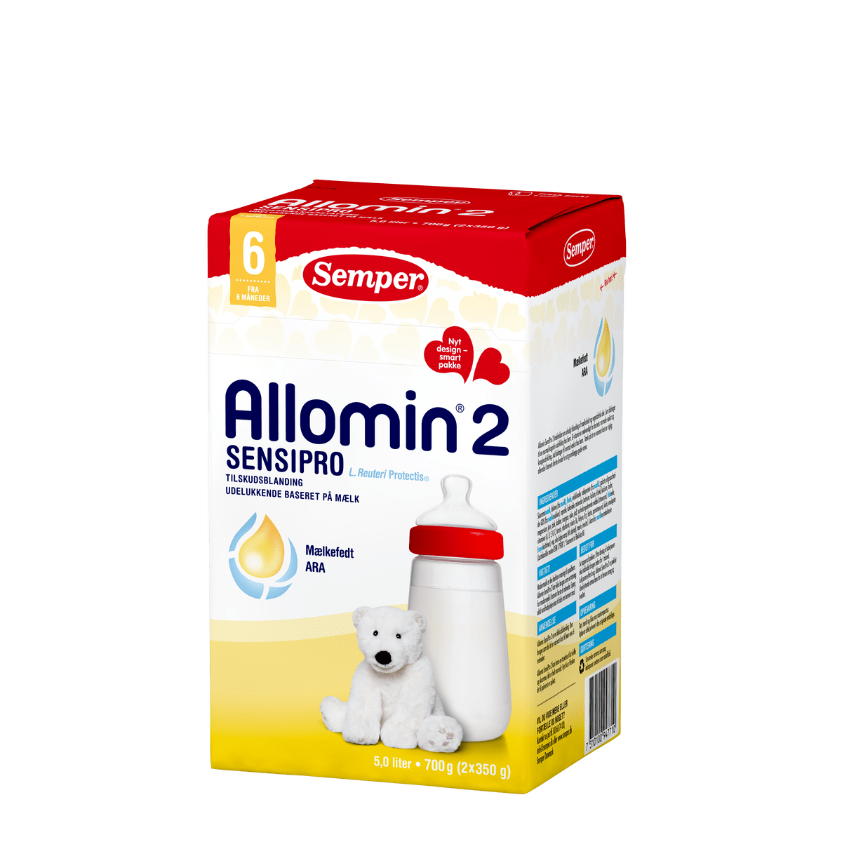 Allomin 2 syrnet - sensipro - 6 mdr + - 700g - Med24.dk