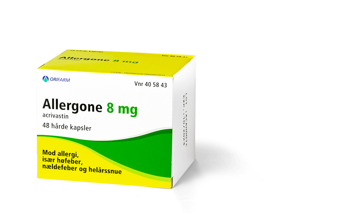 Køb Allergone 48 kapsler nemt hos Med24.dk